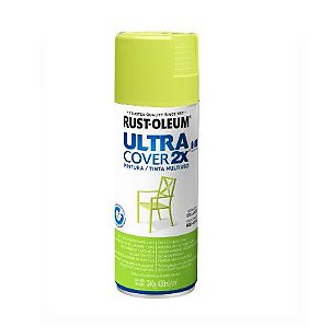 Tinta Rust Oleum Spray Ultra Cover 2x Verde Escuro Brilhante - A Melhor Loja de Tintas da Zona ...