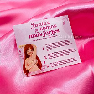 Outubro Rosa - Luli Paper