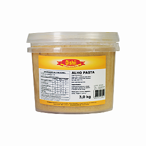Alho Em Pasta Sem Sal 400g - Produtos Oishii