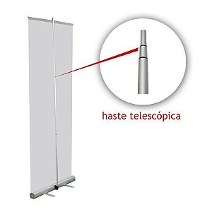 Roll-up porta banner em alumínio