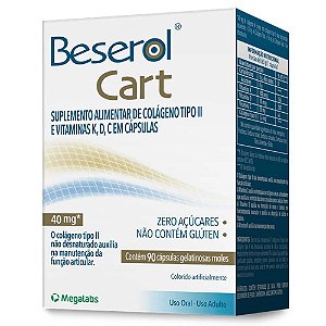 Suplemento Alimentar Beserol Cart 30 Cápsulas Gelatinosas Moles ...
