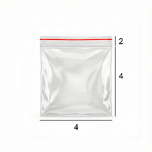 Sacos Plásticos com Fecho Zip Lock | NZB Embalagens