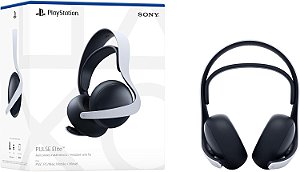 Headset sem fio PULSE ELITE Fone PS5 Original Sony Nova Era Games e Informatica