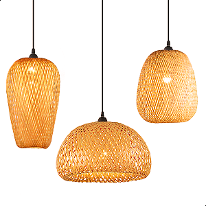 Lustres de Bambu - Casa Attract