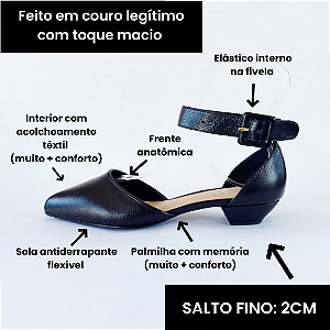 Salto Mini Personalizado | 2cm com Conforto e Estilo | Pri Gonçalves