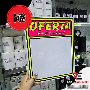 Placas de Promoção - Rocha Etiquetas