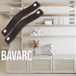 Puxadores em Couro Legítimo - Alta qualidade para seu móvel