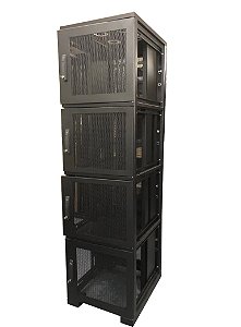 Linha de racks para telecom, telefonia, CFTV e data centers