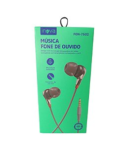 FONES COM FIO - Inova Distribuidora - Acessórios e eletrônicos no atacado