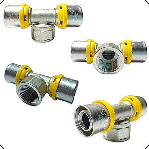 Conexões para Instalação de Gás - Forgás Peças e Equipamentos