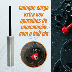 Pinos de Carga para Treino Musculação Bulldozer