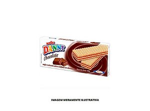 WAFER DANNY CHOCOLATE BRANCO 1X50X70G - Roberto Distribuidora