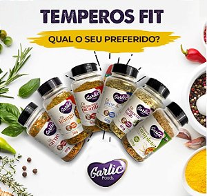 COMBO MIX TEMPEROS FIT (1 UNIDADES DE CADA SABOR) - Garlic Foods