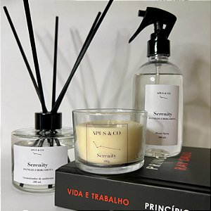 Kit Serenity - Aromatizador + Home Spray - Apus Company