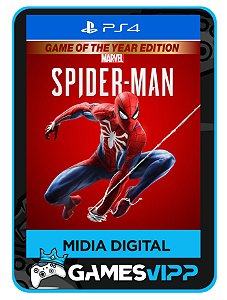 Marvels Spiderman Game of the year PS4 Midia digital Gamesvipp