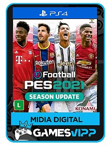 Pes 2021 Efootball 2021 PS4 Midia digital Gamesvipp