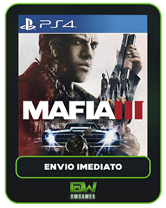 Mafia III PS4 Edicao Padrao Midia Digital DW GAMES