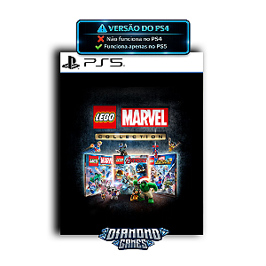Coleção LEGO Marvel PS4 I VERSÃO DIGITAL - Diamond Games