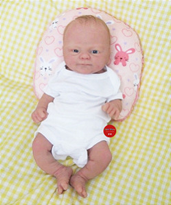 BEBÊ REBORN SILICONE SÓLIDO | Até 12x e frete grátis!