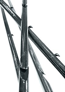 Setas para arbalete com diferentes tamanhos.