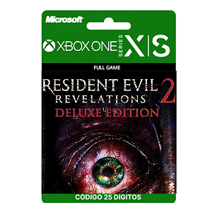 Resident Evil Revelations 2 Deluxe Edition Xbox One Series X S 25 Digitos Comendador Games Encontre Os Melhores Jogos E Gifts Cards
