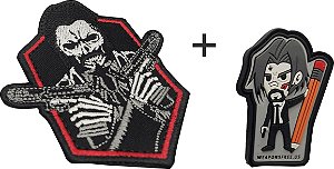 Patches Militares Emborrachado e Bordados
