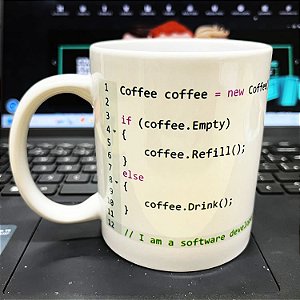 Canecas Dev - Canecas de programação para programadores