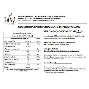 Loja Online Java Chocolates