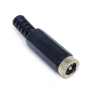 Plug P4 Macho 2,1 x 5,5mm - AutoCore Robótica