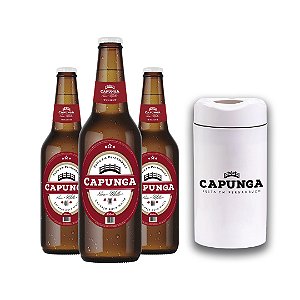 CAPUNGA PILSEN PURO MALTE 600ml - GARRAFA ONE WAY (LANÇAMENTO ...