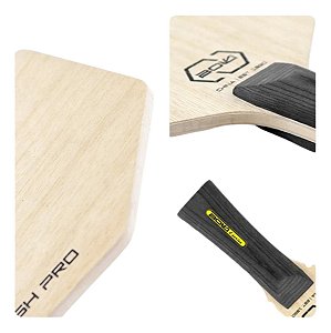 Raquete e Madeira de Tênis de Mesa Profissional Oficial