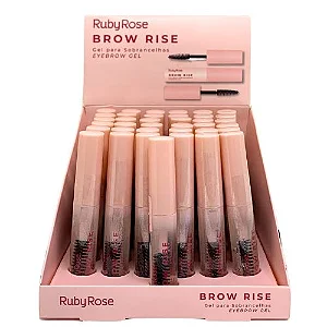MASCARA BROW RISE RUBY ROSE - HB-E2503 - INCOLOR - Bellíssima Makeup