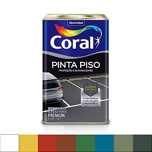 Tinta Pinta Piso Coral Premium Lata 18 Litros Verde - R$0,00 | obraelar ...