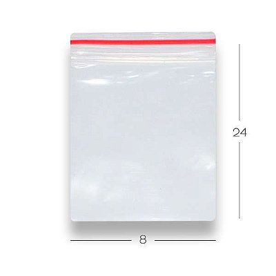 Saco Plástico Zip Lock | Saquinho Zip Lock | Creative Embalagens