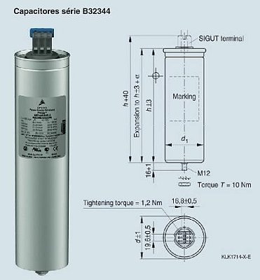 TDK EPCOS - Inducap Capacitores de baixa e média tensão.Capacitor Giga ...