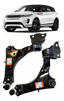 Par Amortecedor Dianteiro Land Rover Evoque 2011 2012 2013 2014 2015 ...