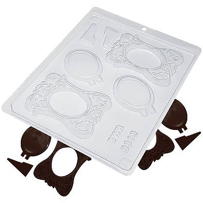 Formas para Chocolate, Forma de Chocolate, Forma para Confeitaria