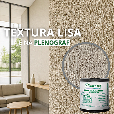 Textura Lisa Acrílica – Revestimento Interno e Externo