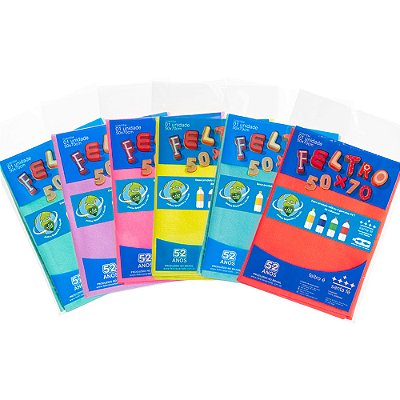 Feltro para Artesanato | Moleque Arteiro – Envio p/ todo Brasil