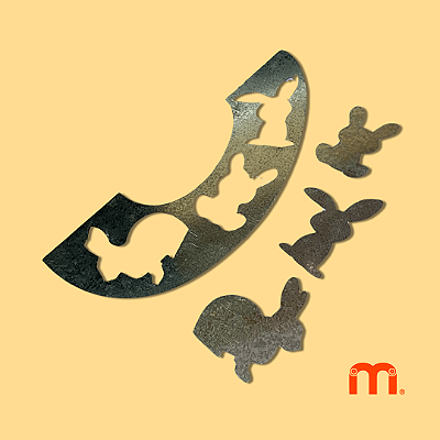 Moldes de Aço Moleque Arteiro | Feltro, EVA e Tecido Sintético