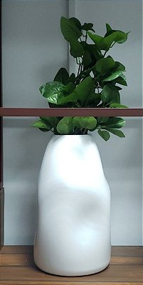 Vaso Bexiga Murcha Branco - Minutia