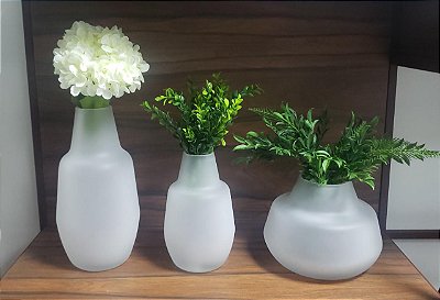 Vaso Bexiga Murcha Branco - Minutia