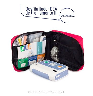 DESFIBRILADOR EXTERNO AUTOMÁTICO TRAINER AMÓS CONTROLE REMOTO - CMOS DRAKE - Medaxo