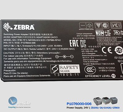 Peças Zebra ZD220, ZD230, ZD410, ZD420