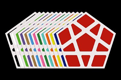 Adesivos - Cuber Brasil - Cubo Mágico Profissional