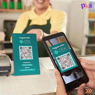 Displays com Qr Code Personalizados