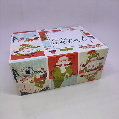 Caixa Tema de Natal Para Confeitaria, Saboaria | GreenAppleBox