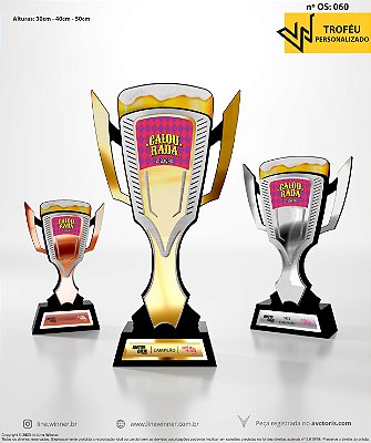 Line Winner a Loja de Troféus