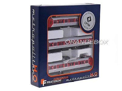 Carro Reboque CPTM 1:87 HO Frateschi - 2318 - Loja de colecionáveis