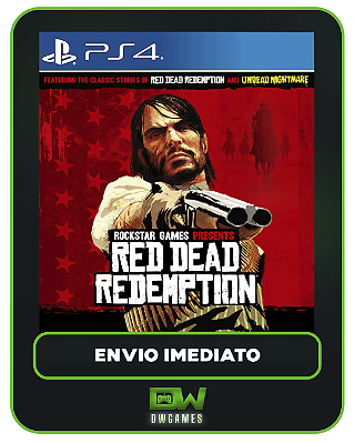 Red Dead Redemption 2 - PS4 - Edição Padrão - Mídia Digital - DW Games